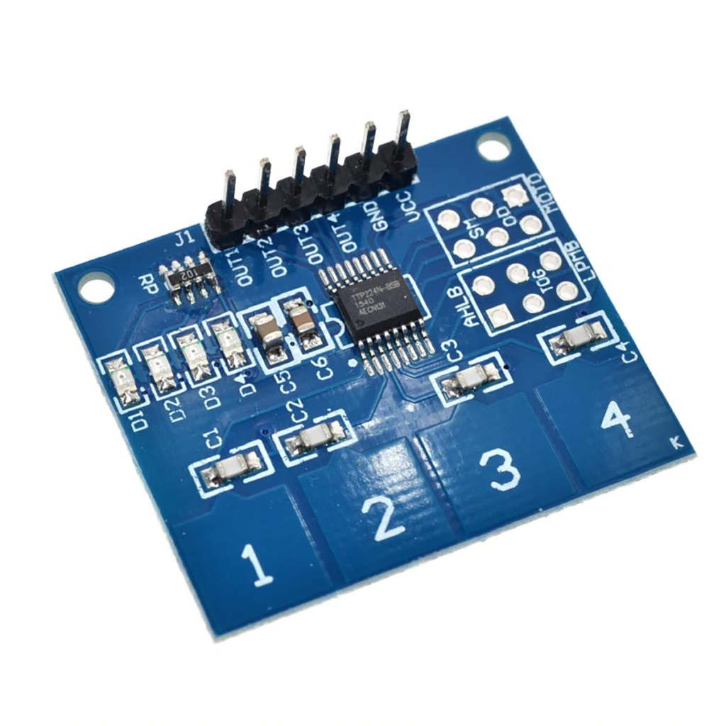 Sensor Capacitivo – Teclado Touch Táctil Capacitivo Arduino ...
